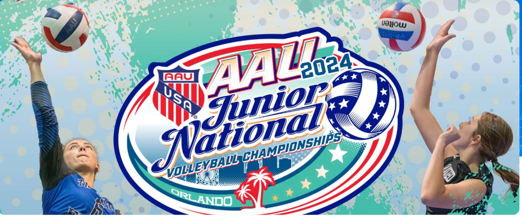 Aau Volleyball Logo 2025 Girls Nationals | AAU