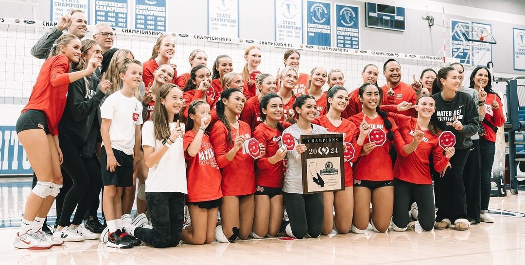 Mater Dei sweeps Sierra Canyon to win back-to-back Southern Section Division 1 girls volleyball ...