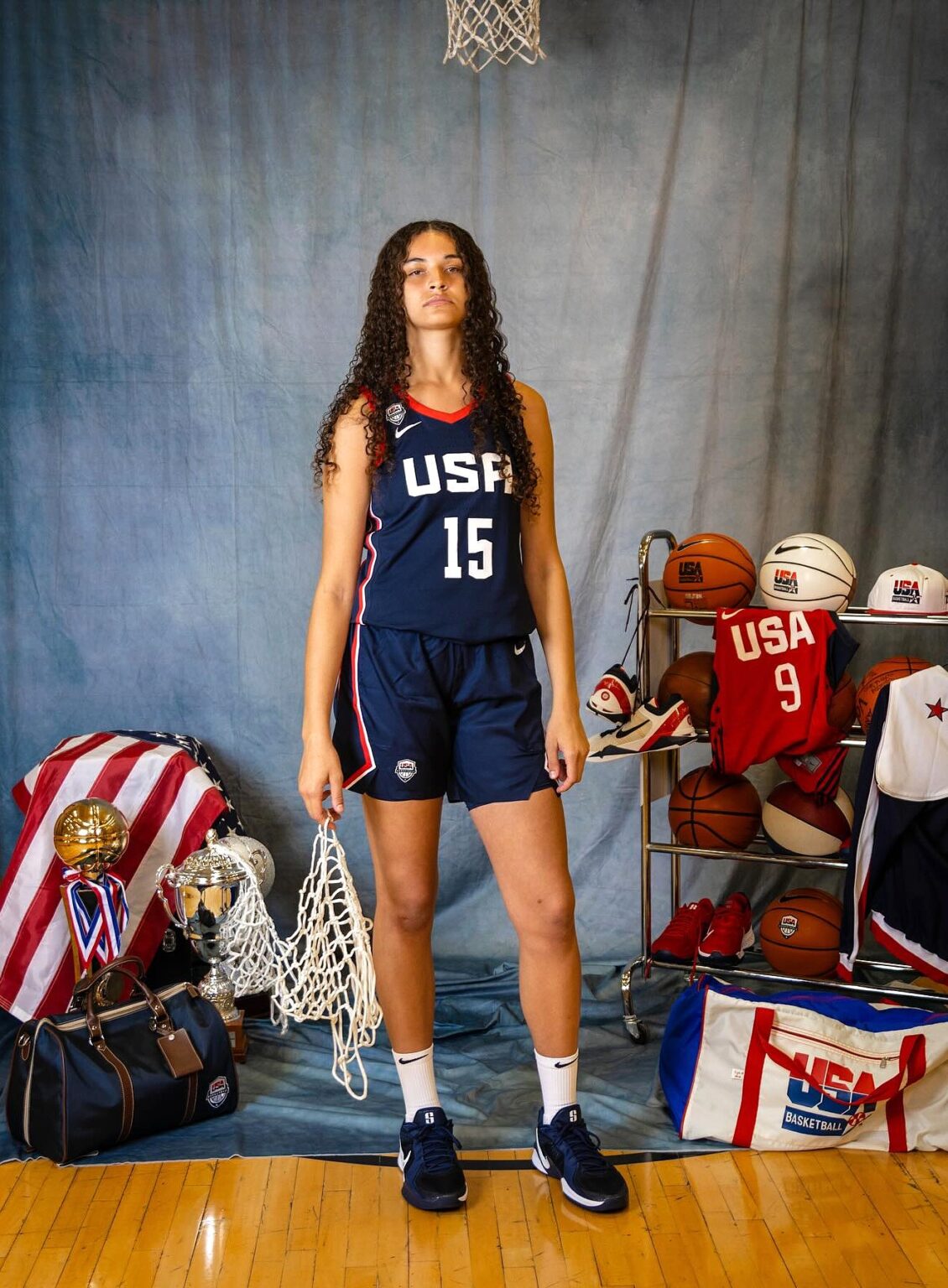 Veterans Jerzy Robinson, Jordan Lee, Sienna Betts and Jazzy Davidson ...